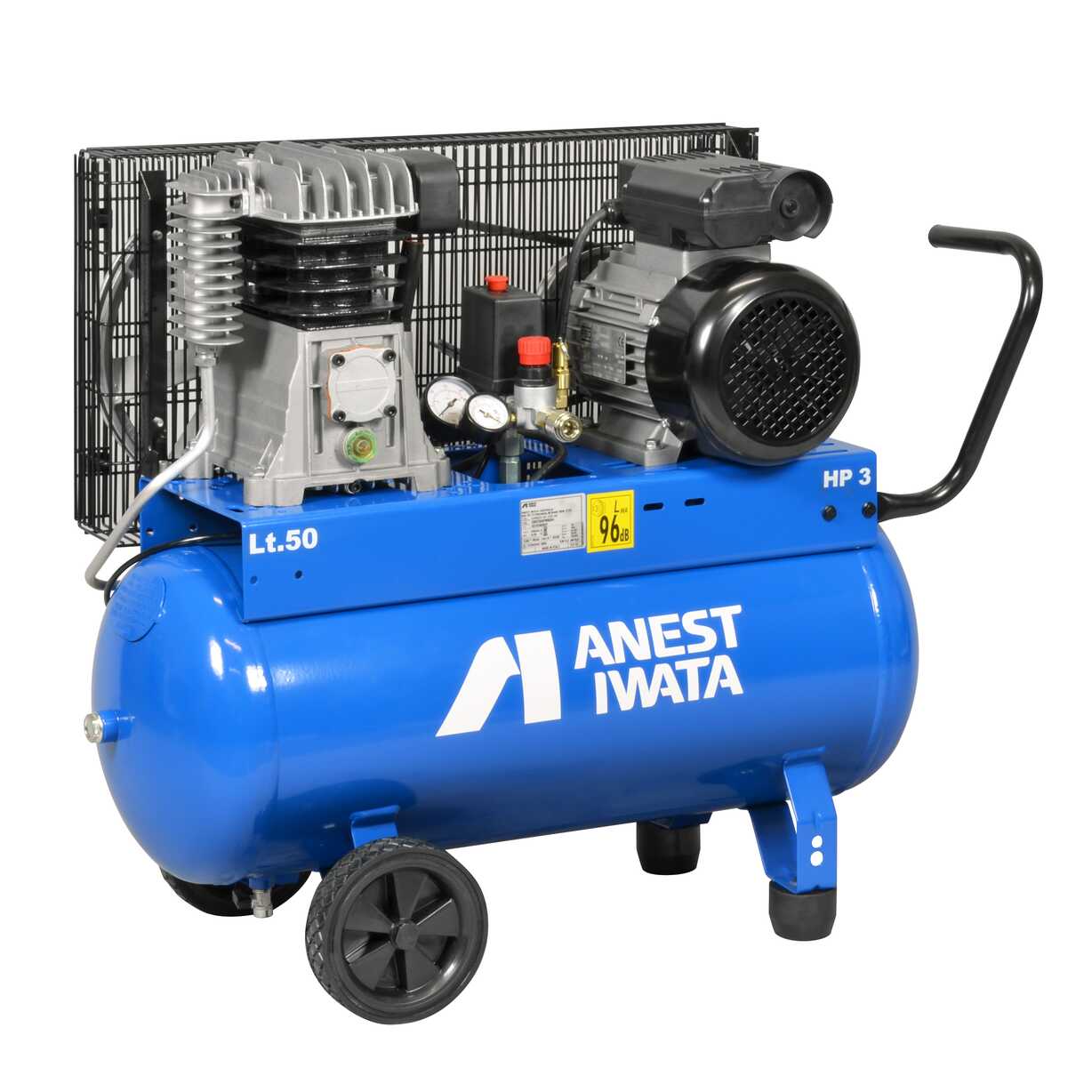ANEST IWATA Lubricated Reciprocation Compressor Single Phase 90L (Pick