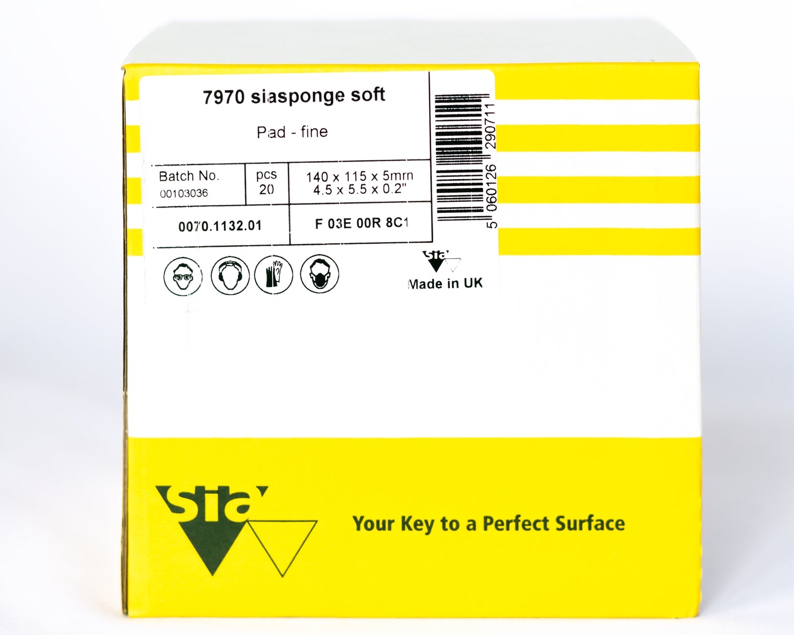 SIA 7979 Siasponge Flat (Box of 20)
